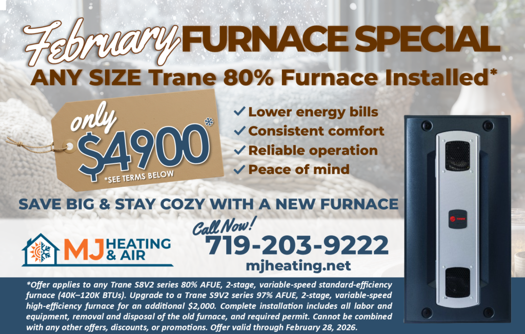 Forced Air Furnace Services | MJ Heating & Air